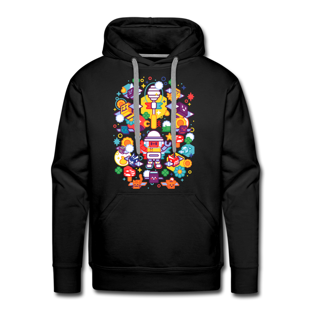 Bee Swarm - Stylized Beekeeper Hoodie (Mens) – Bee Swarm Simulator