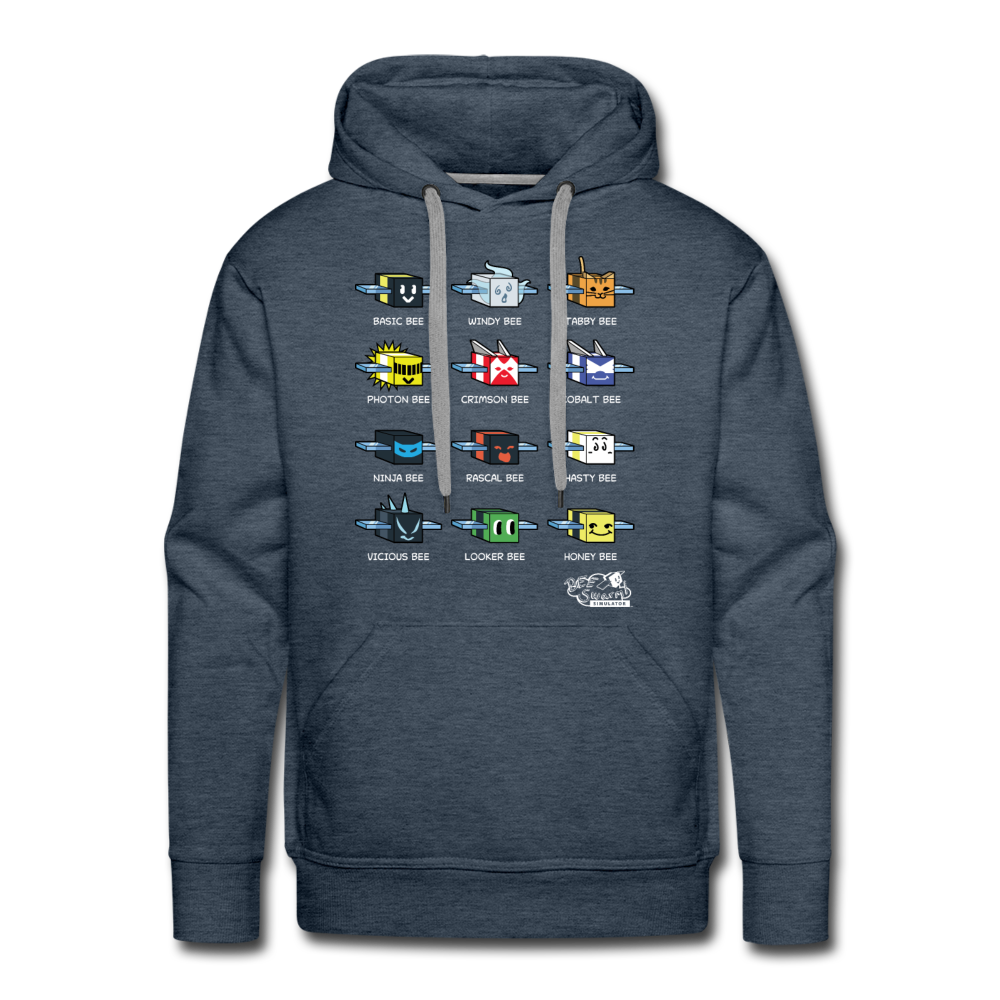 Bee Swarm - Bee Lineup Hoodie (Mens) – Bee Swarm Simulator