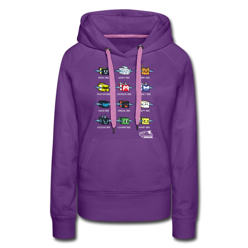 Bee Swarm Bee Lineup Hoodie Womens Bee Swarm Simulator bee-swarm-bee-lineup-hoodie-womens-bee-swarm-simulator